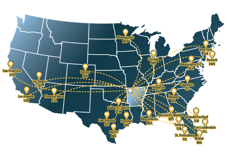 Maps & Travel Info - Destination Rogers
