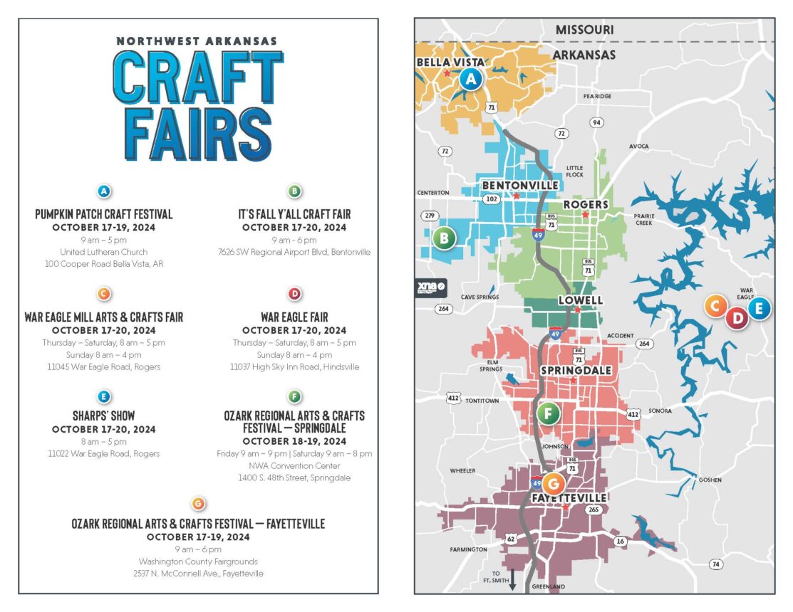 Northwest Arkansas Craft Fairs - Destination Rogers